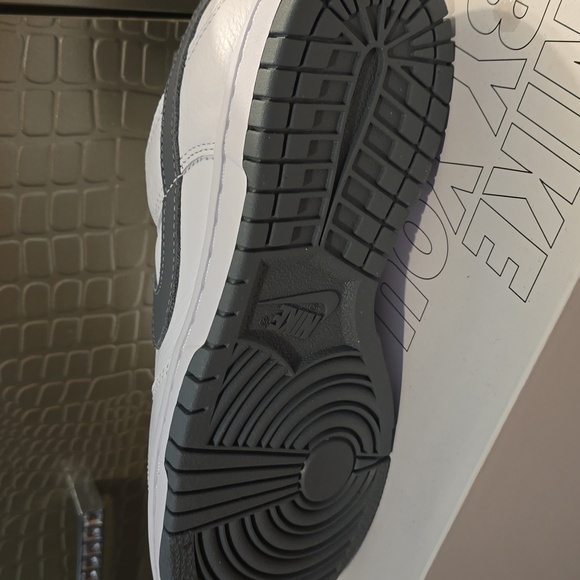 Nike | Shoes | Custom Grey And White Nike Dunks | Poshmark
